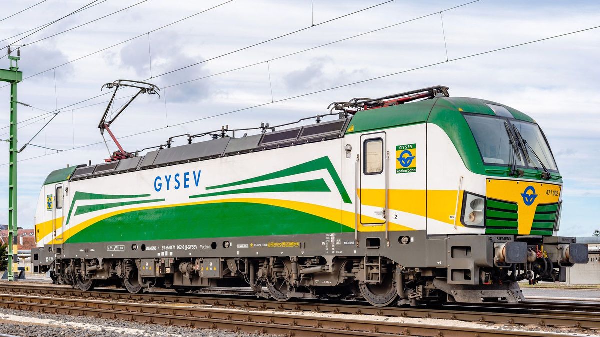 Bejött a GYSEV-nek a Vectron - Világgazdaság