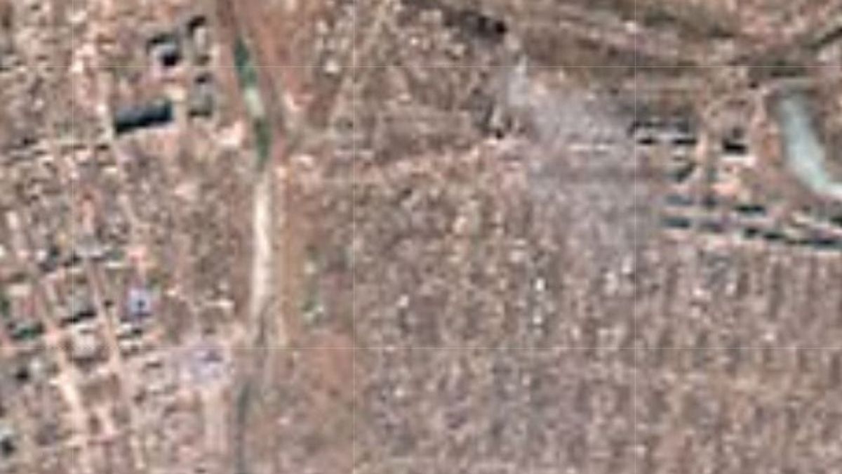 Műholdfotók készültek a lerombolt Bahmutról - Világgazdaság