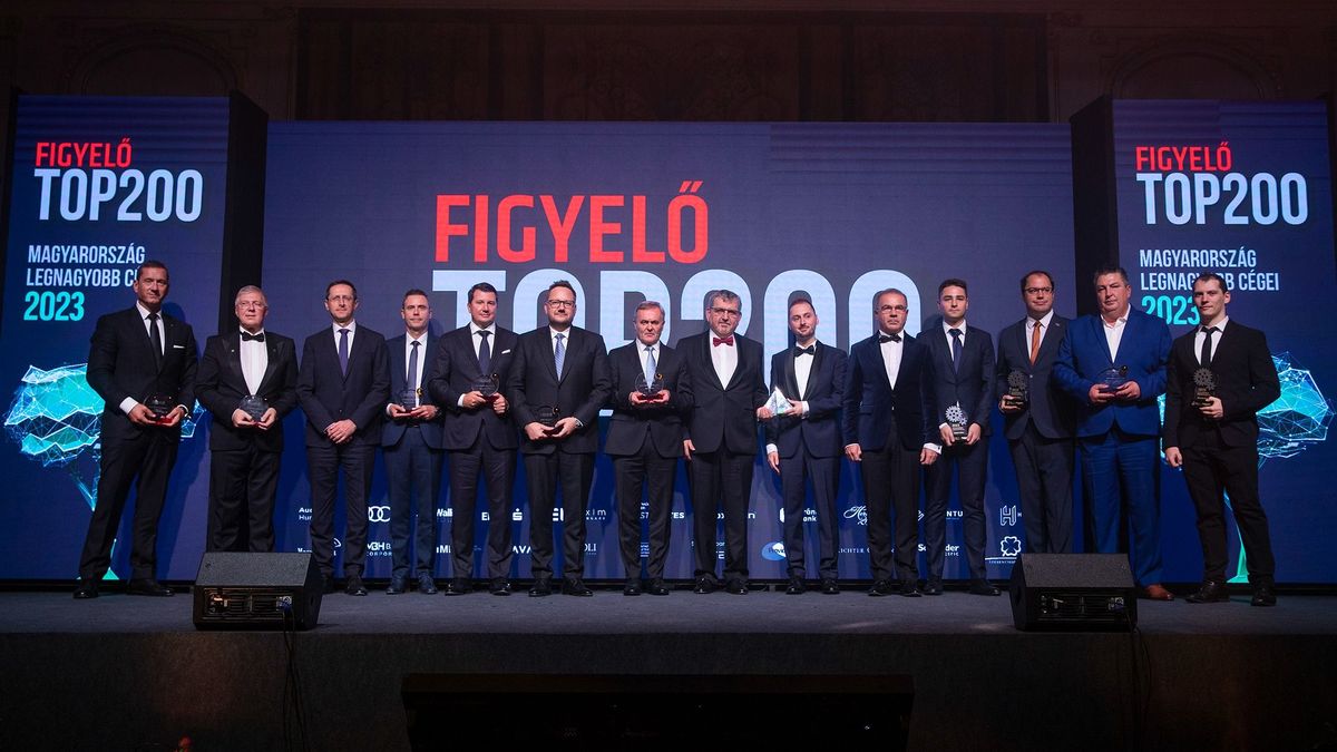 Galéria: a magyar üzleti elit a Figyelő TOP200 gálaestjén - Világgazdaság